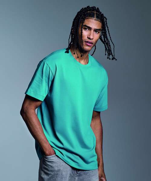 Anthem heavyweight t-shirt | AM015 | Cardiff Embroidery